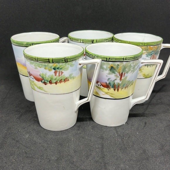 Nippon | Dining | Authentic Handpainted Teoh Nippon Tea Cups 8911921 ...